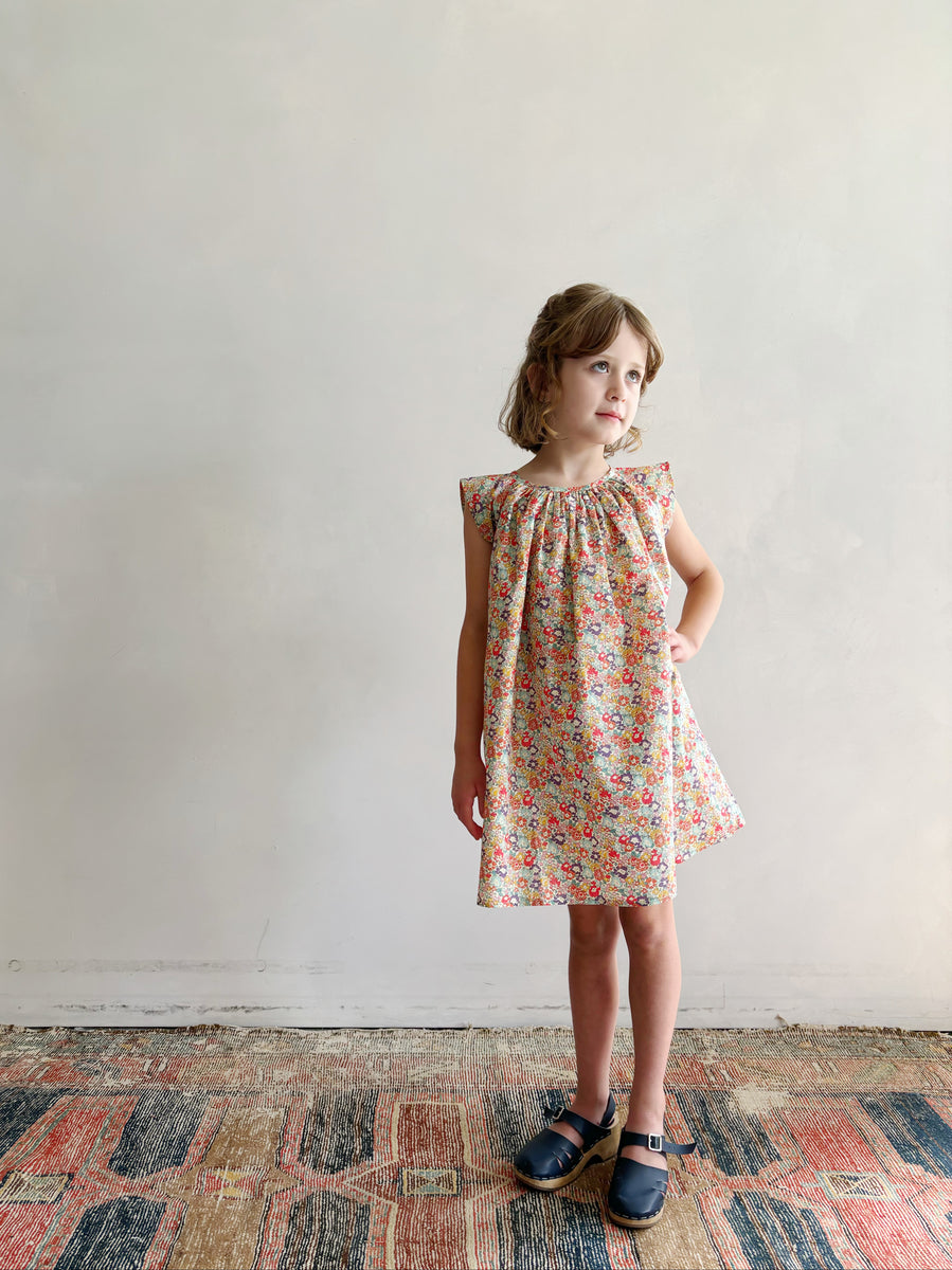 zoe dress made with liberty of london michelle – mabo