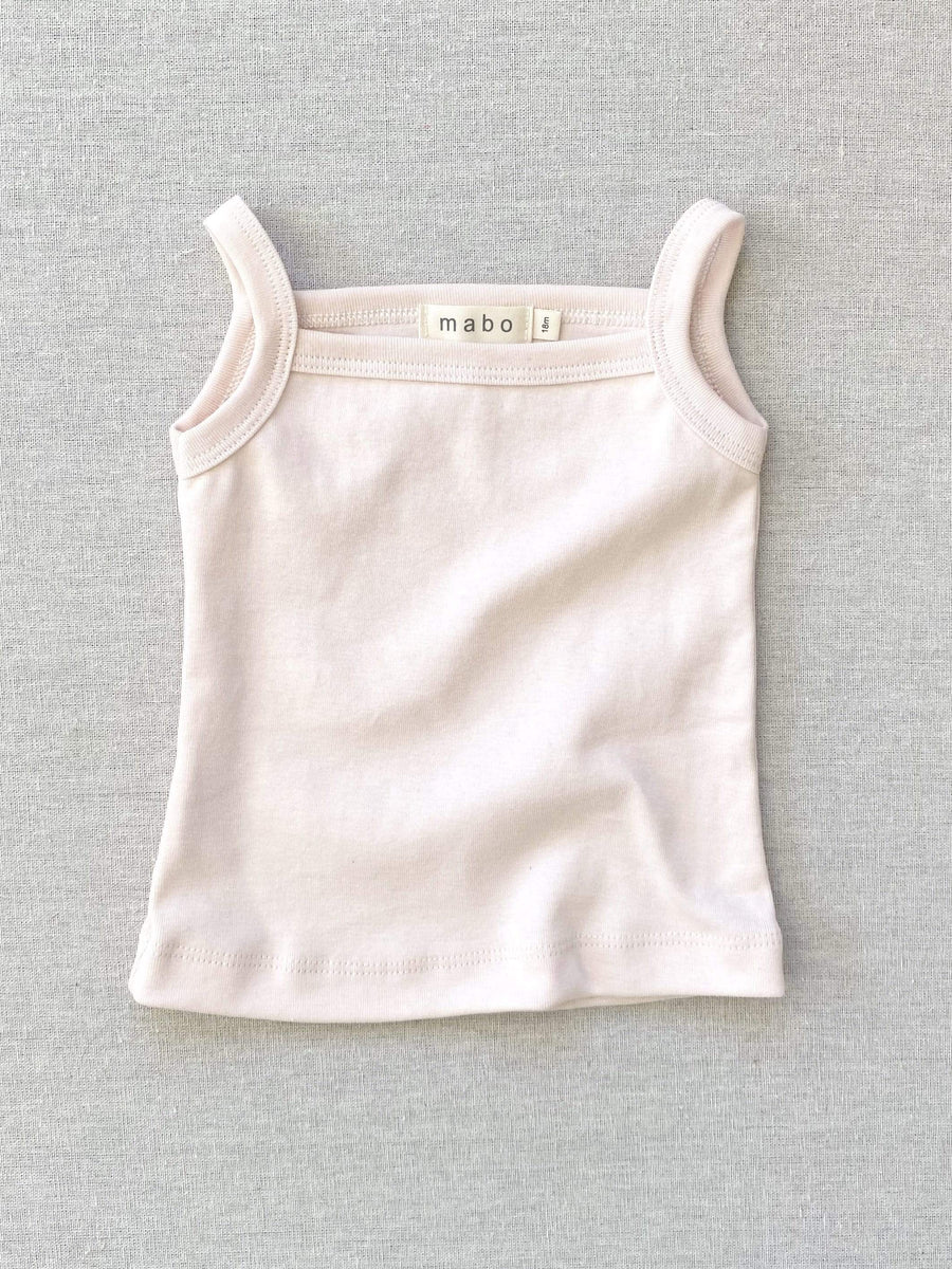 organic cotton camisole - blush – mabo