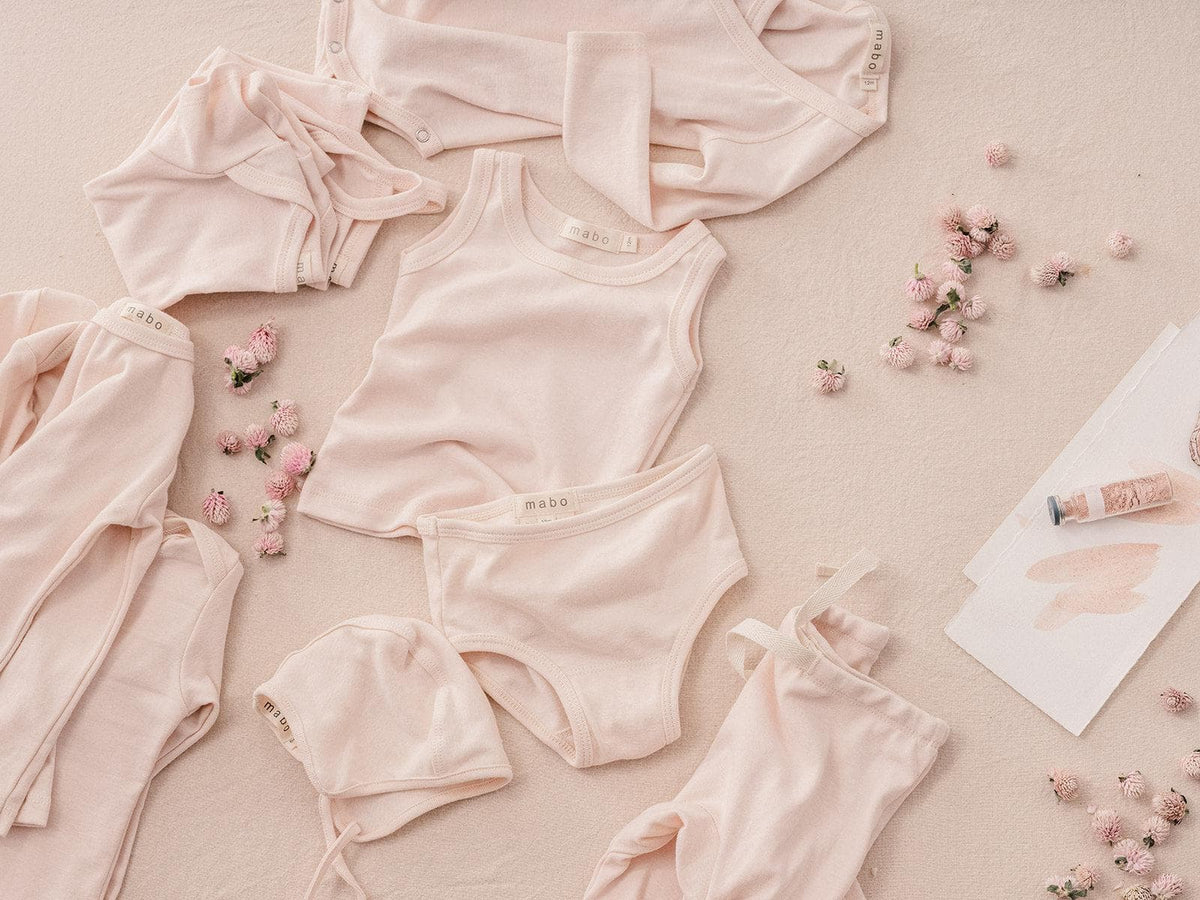 organic cotton tank top - blush – mabo